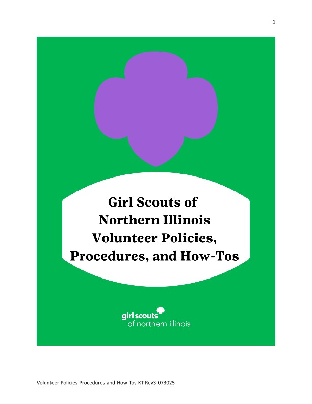 Forms and Documents | Girl Scouts of Northern Illinois
